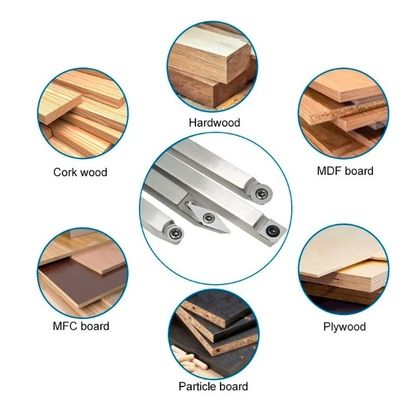 24 Hours*7days Carbide Wood Lathe Tool For High Durability